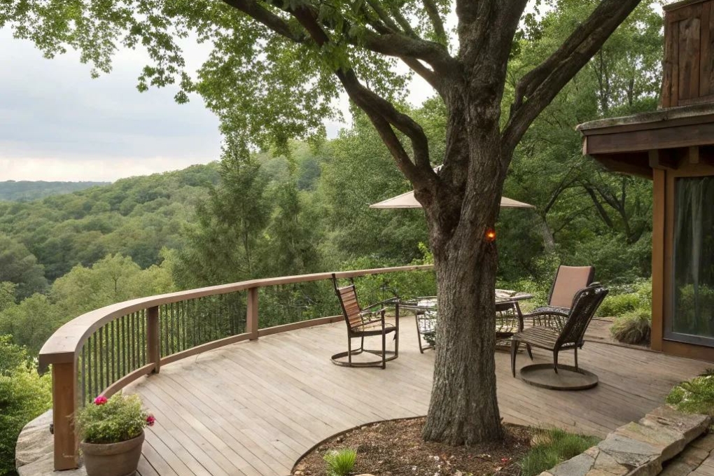 9+ Inspiring Deck Around Tree Ideas to Elevate Your Yard