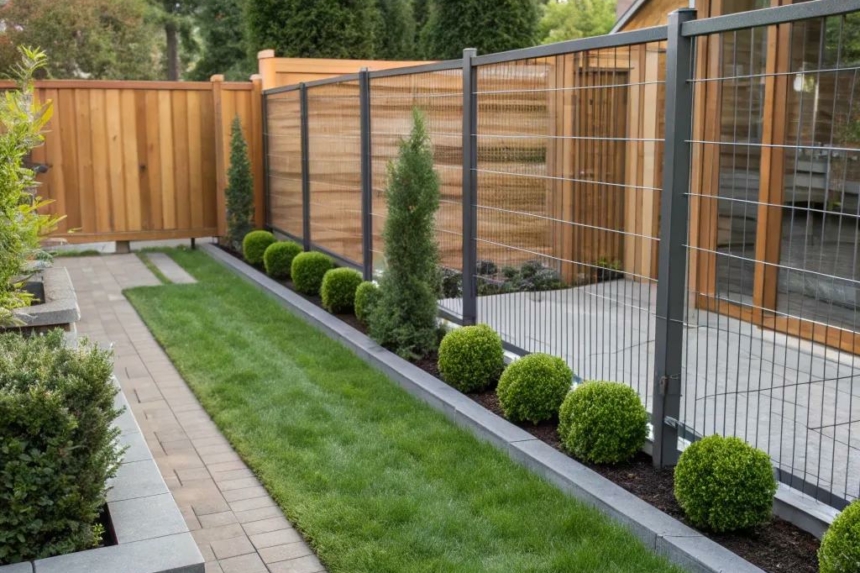16+ Stylish Wood and Wire Fence Ideas for Your Home