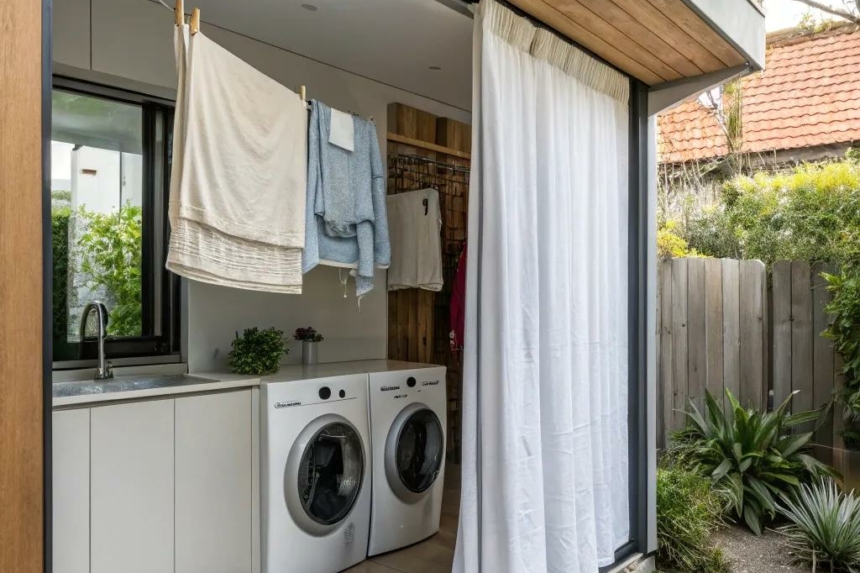 13+ Creative Outdoor Laundry Enclosure Ideas