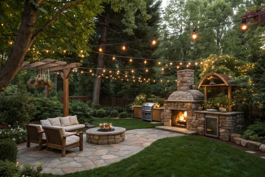 15+ Inspiring Backyard BBQ Pit Ideas