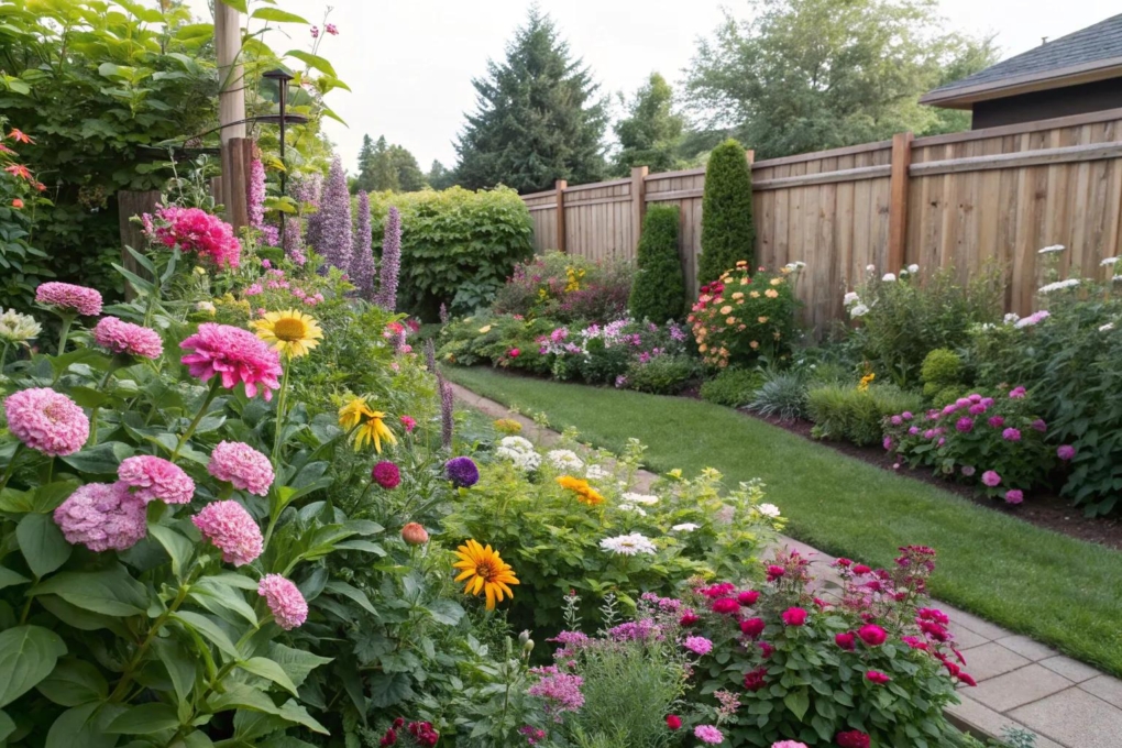 16+ Inspiring Backyard Flower Garden Ideas