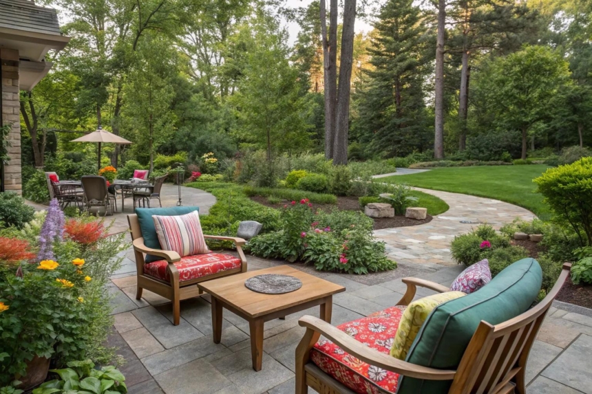 15+ Inspiring Outdoor Sitting Areas Ideas