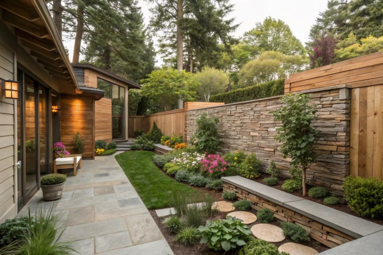 16+ Inspiring Backyard Wall Ideas for a Stylish Space