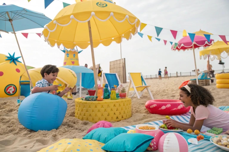 9+ Fun Beach Birthday Party Ideas for Kids