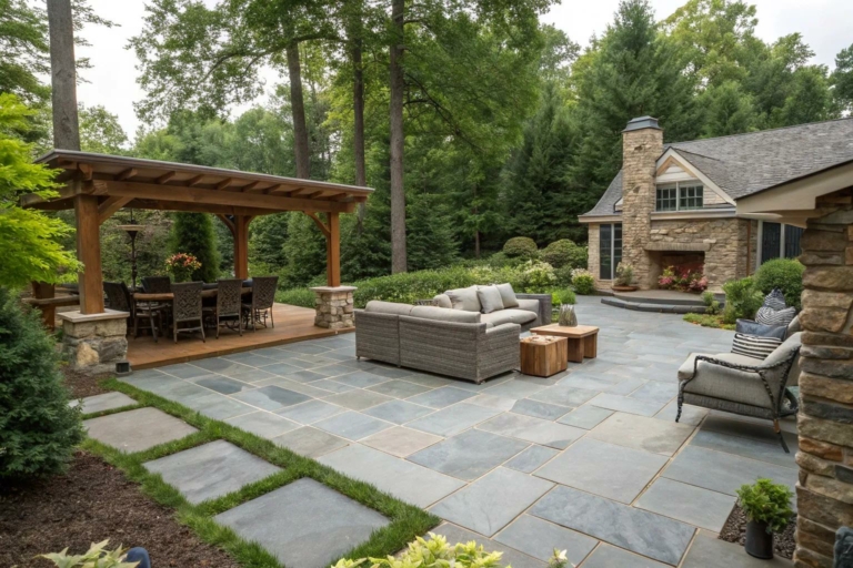 17+ Stunning Bluestone Patio Ideas for Your Outdoor Space