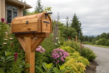 16+ Charming Cedar Mailbox Ideas for Your Home