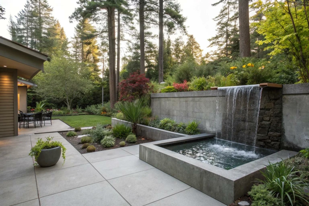 14+ Stunning Concrete Waterfall Ideas for Your Home