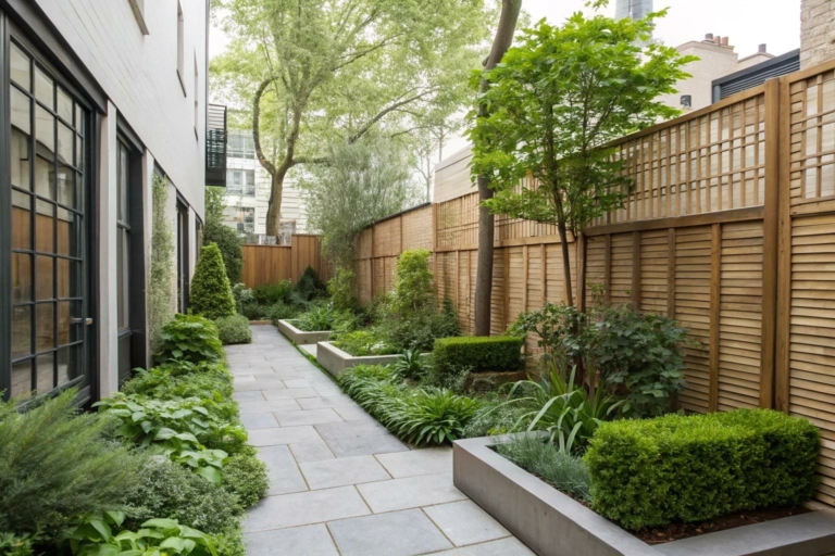 16+ Creative Chain Link Fence Covering Ideas