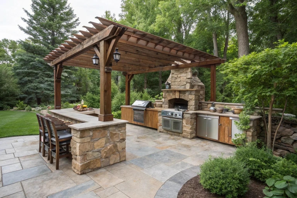 10+ Inspiring Covered Walkway Ideas