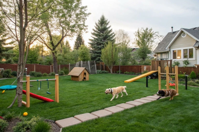 13+ Creative Dog Play Yard Ideas for Your Home