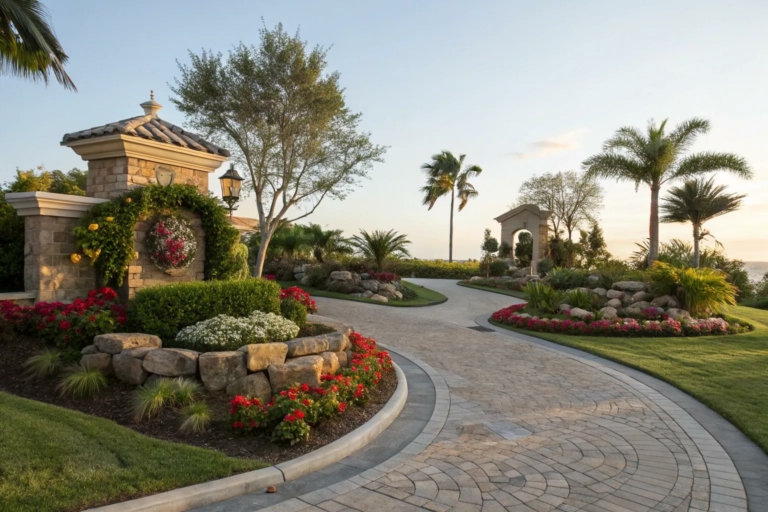 16+ Inspiring Driveway Island Ideas to Transform Curb Appeal