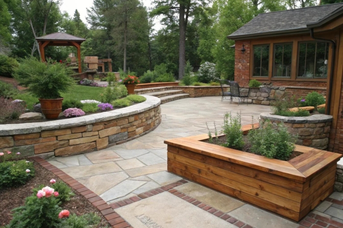 17+ Creative Edging Ideas for Your Patio