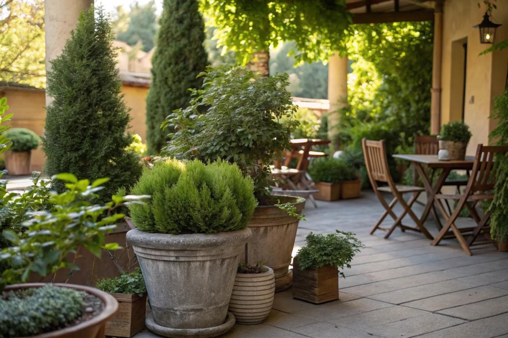 20+ Inspiring Large Container Garden Ideas