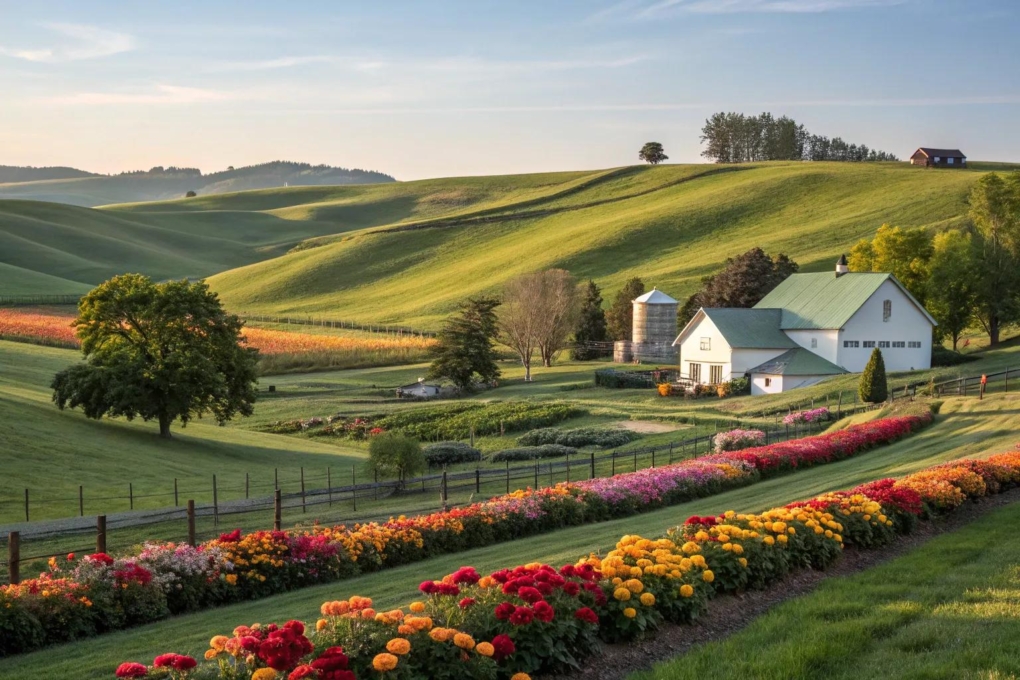 18+ Inspiring Farm Landscape Ideas for Your Home