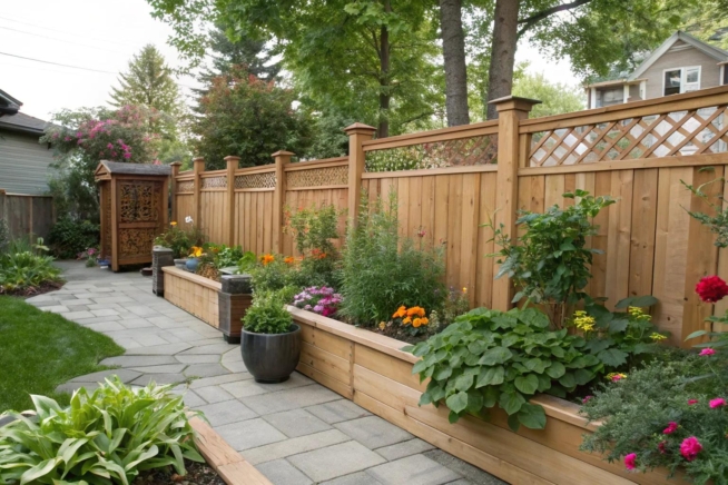 19+ Creative Ideas for Bottom of Fence Gaps