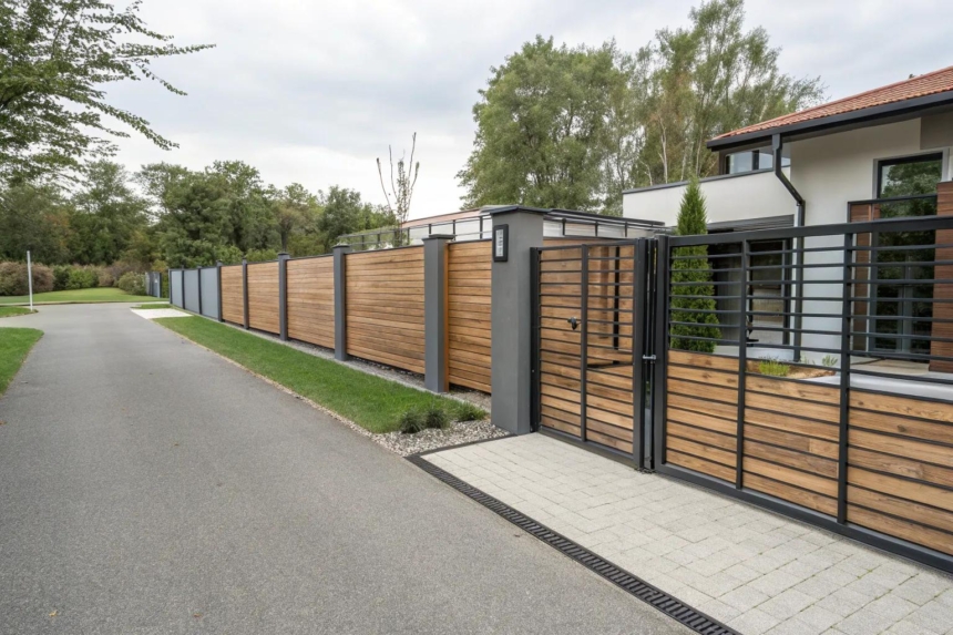 15+ Stylish Fencing Ideas for Driveways