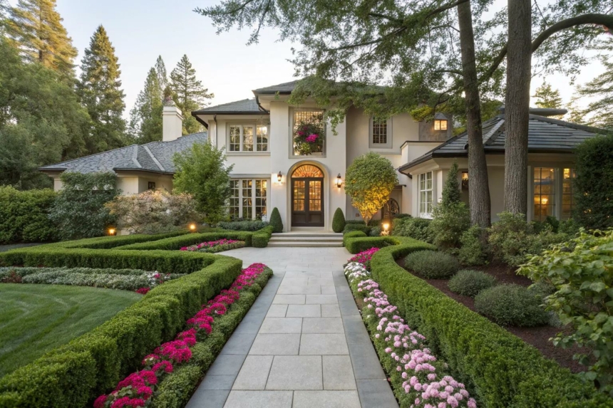 16+ Inspiring Front of House Design Ideas