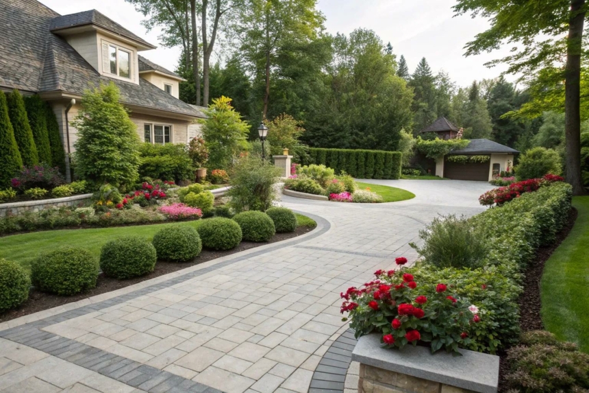 15+ Stylish Block Paving Driveway Ideas