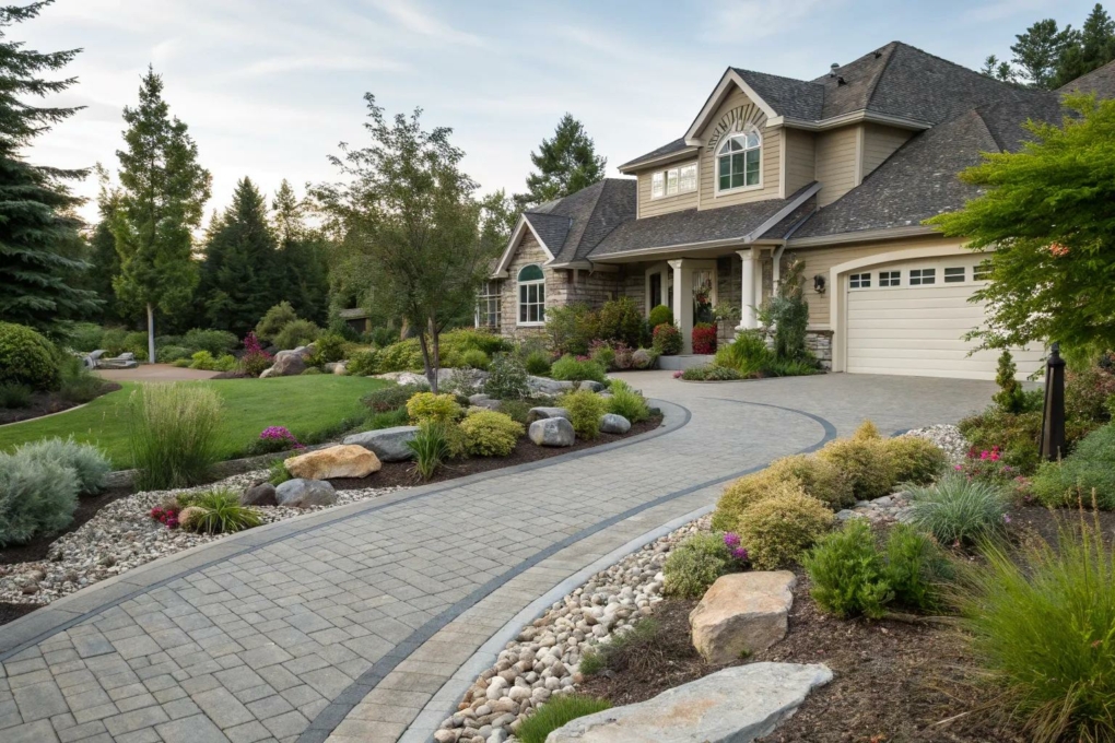 17+ Creative Front Yard Parking Pad Ideas