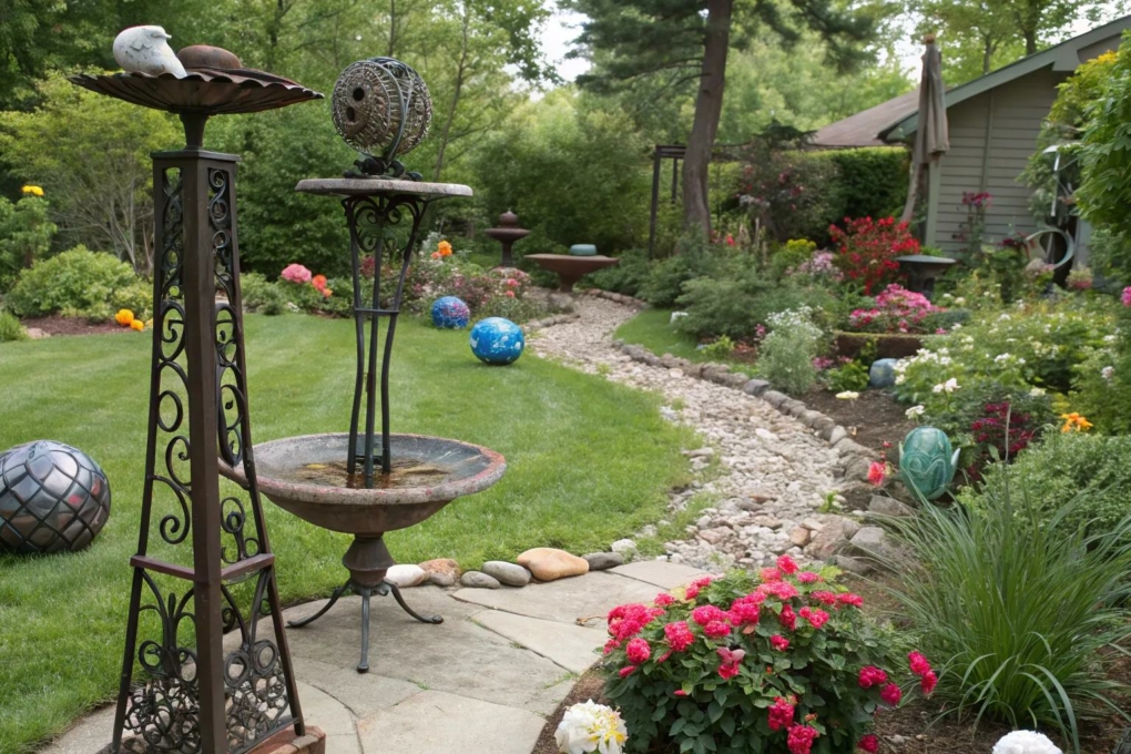 19+ Charming Garden Ornament Ideas to Transform Your Space