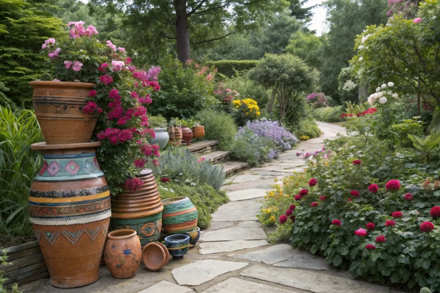 17+ Creative Garden Pottery Ideas to Try