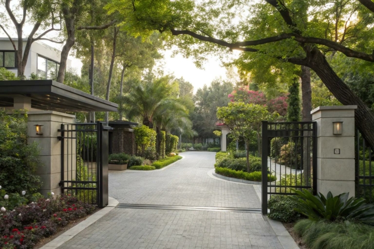 17+ Charming Rural Driveway Entrance Ideas