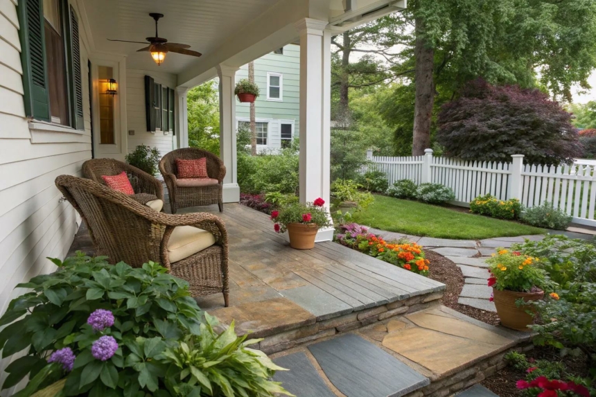 17+ Stylish Front Porch Arch Design Ideas