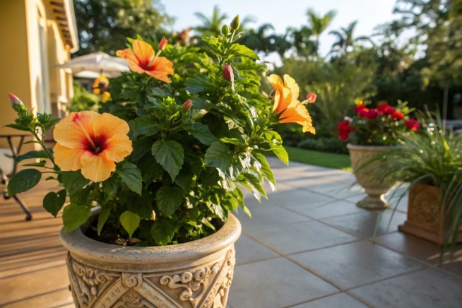 18+ Stylish Ideas for Growing Hibiscus in Pots