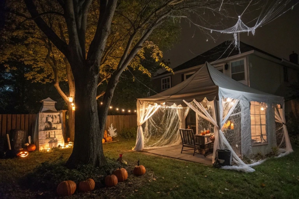 14+ Spooky Halloween Fence Decoration Ideas