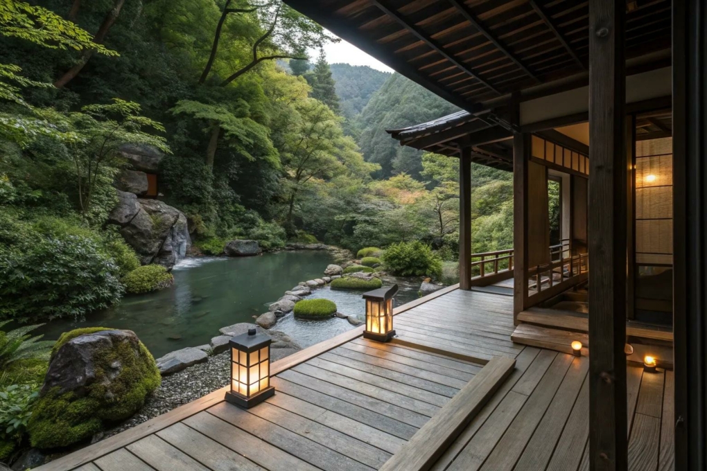18+ Inspiring Japanese Style Fence Ideas