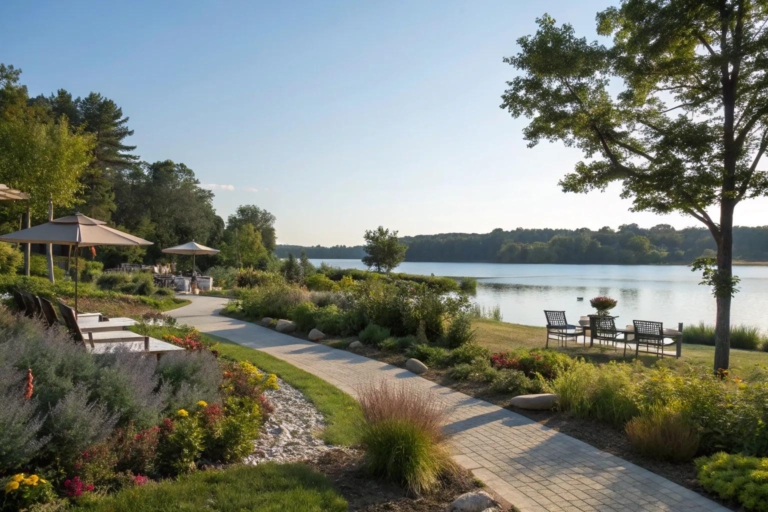 16+ Stunning Big Backyard Landscaping Ideas