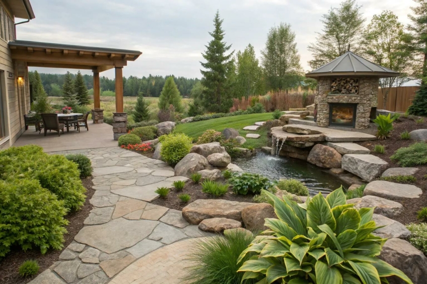 16+ Inspiring Tree Landscape Ideas for Your Garden