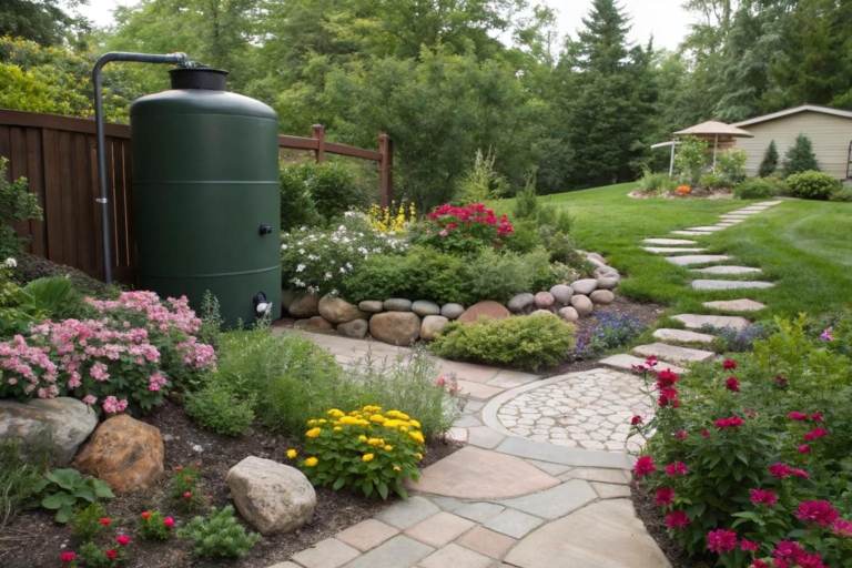 17+ Clever Landscaping Ideas to Hide Propane Tanks