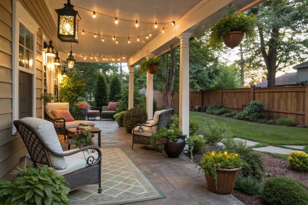 17+ Charming Front Stoop Decorating Ideas