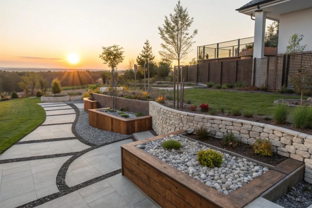 20+ Stylish Modern Garden Edging Ideas