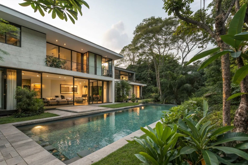 12+ Inspiring Swimming Pool Roof Ideas