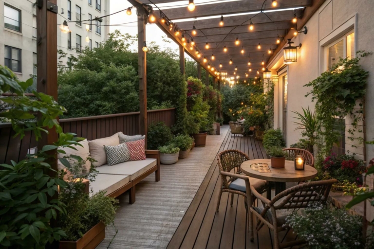 16+ Creative Deck Flower Box Ideas