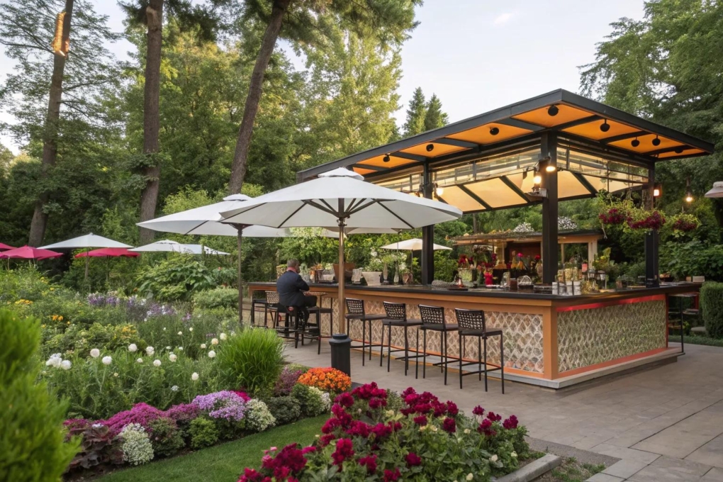 16+ Creative Backyard Overhang Ideas