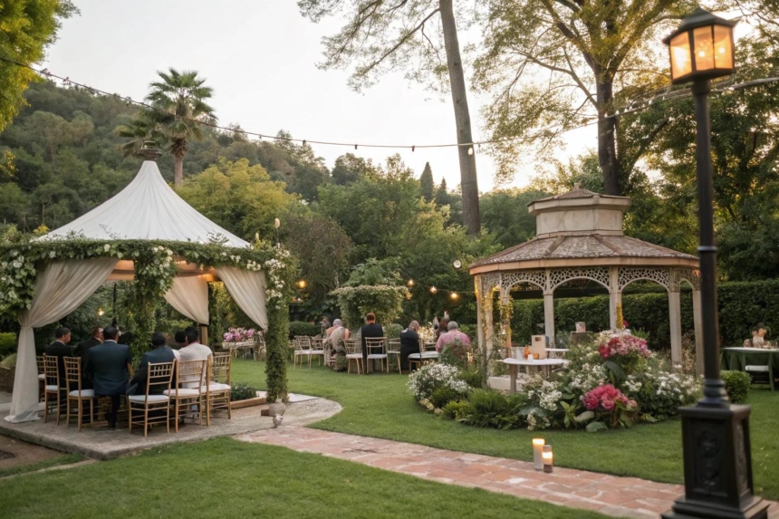 14+ Creative Outdoor Wedding Shade Ideas