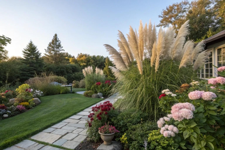 21+ Creative Roundabout Driveway Landscaping Ideas