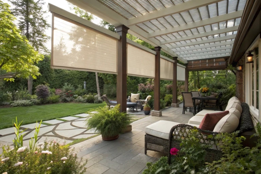 19+ Stylish Patio Blind Ideas for Every Home