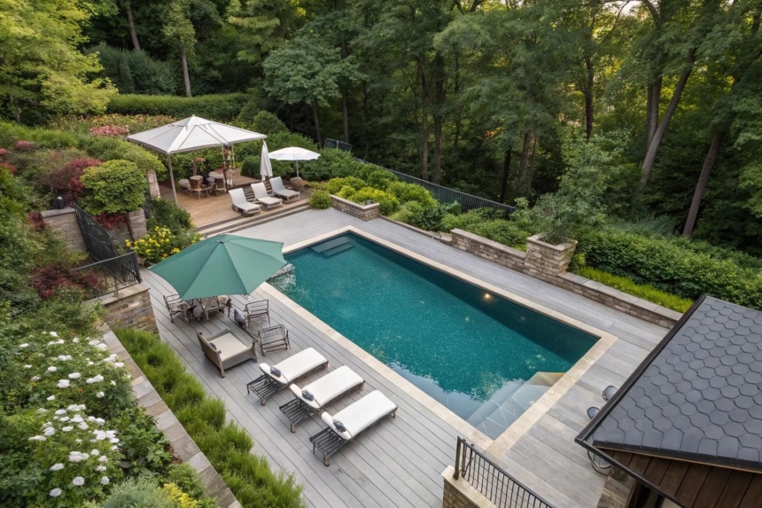 16+ Clever Backyard Pool Storage Ideas