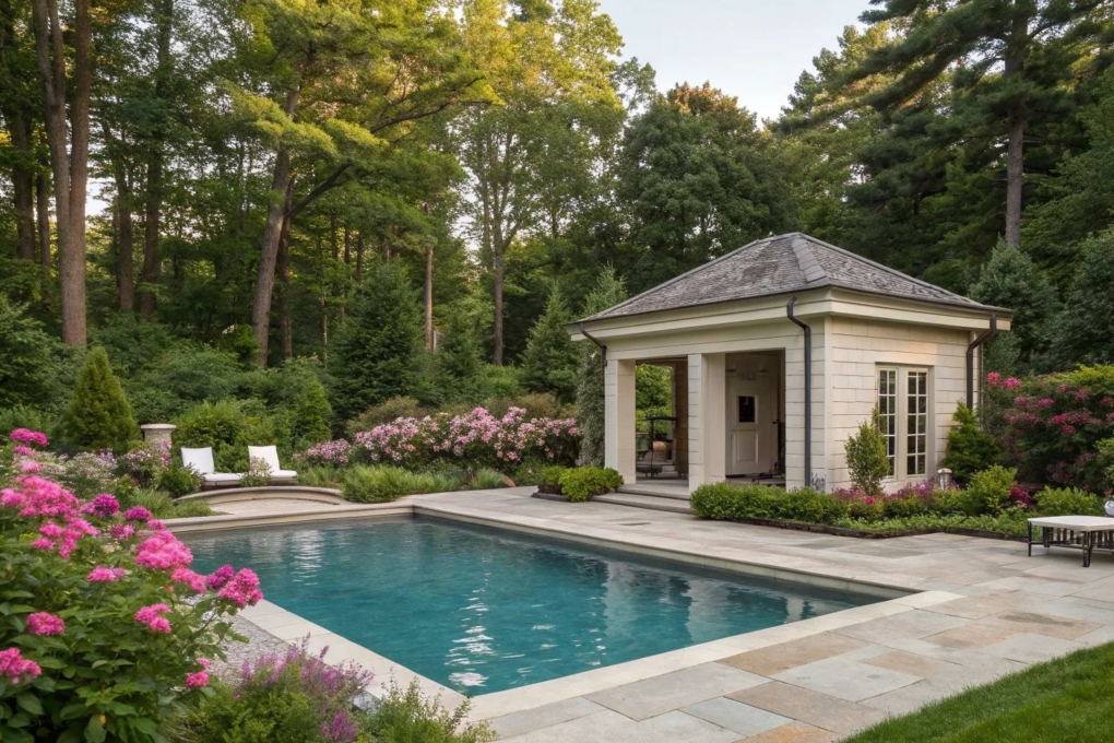 16+ Inspiring Interior Pool House Ideas