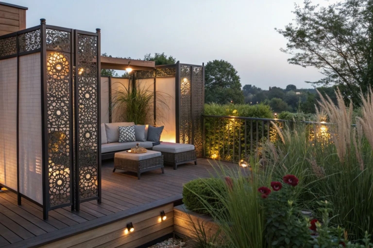 17+ Creative Privacy Landscaping Ideas Between Houses