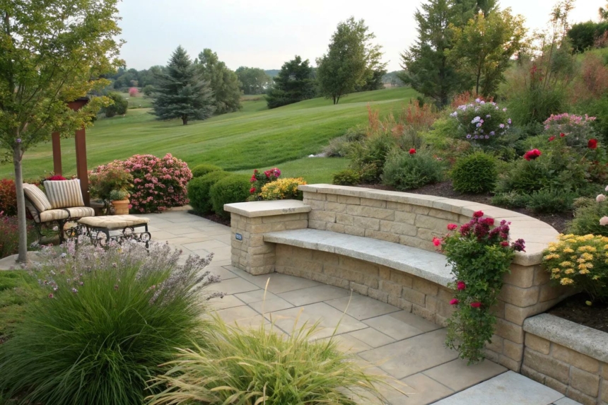 15+ Creative Bricks Around Tree Ideas