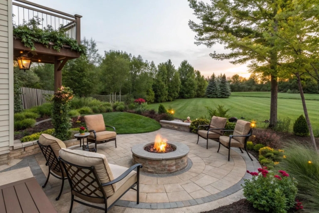 16+ Stunning Round Patio Ideas for Your Home