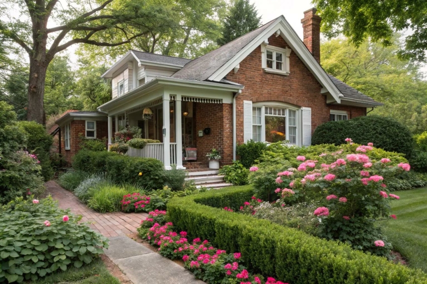 21+ Charming Small Brick House Ideas