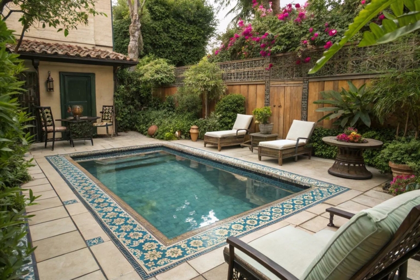 18+ Stylish Pool Border Ideas for a Refreshing Look