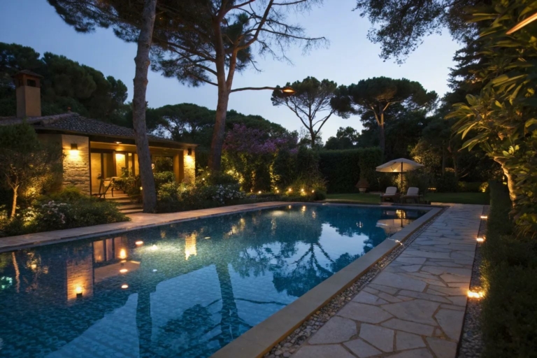 5+ Creative Above Ground Pool Deck Lighting Ideas