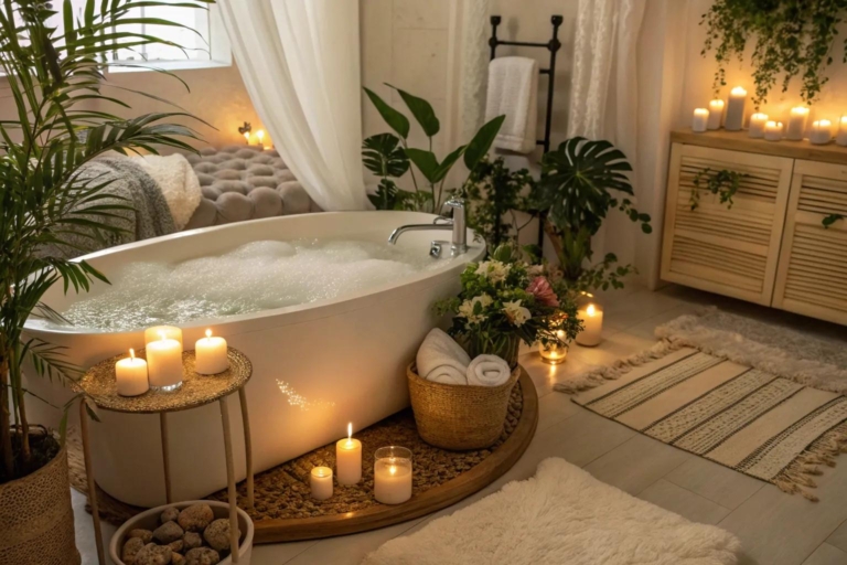 14+ Relaxing Spa Setup Ideas for Your Home